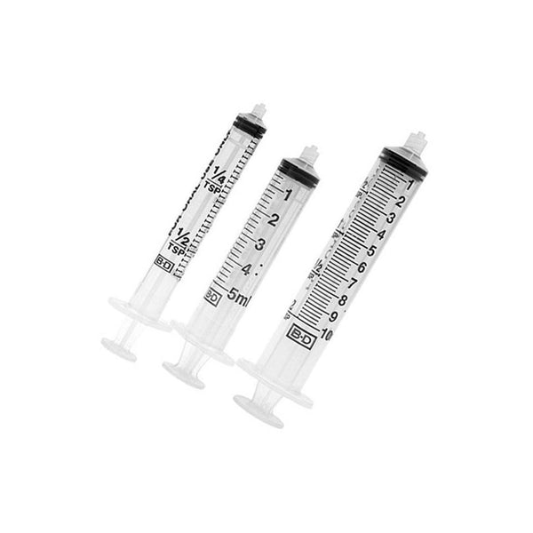Jeringa de plastico desechable. No incluye aguja. – Veteris